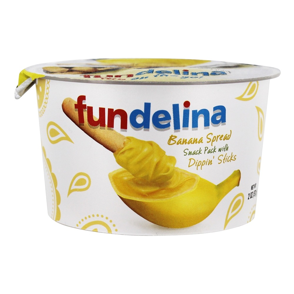 BANANA SPREAD SNACK PACK WITH DIPPIN' STICKS, BANANA SPREAD Ingredients ...