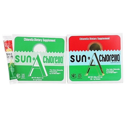 Sun Chlorella A Granules -- 100 Packets Ingredients | Spoonful