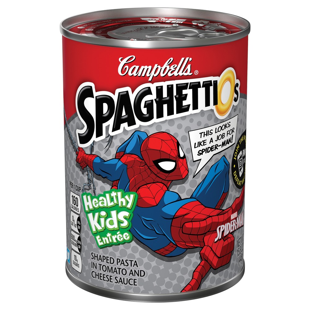 CAMPBELL'S, SPAGHETTIOS, STAR WARS, STELLAR SHAPES PASTA IN TOMATO AND ...