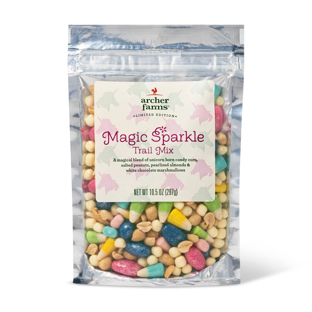 MAGIC SPARKLE TRAIL MIX A MAGICAL BLEND OF UNICORN HORN CANDY CORN ...