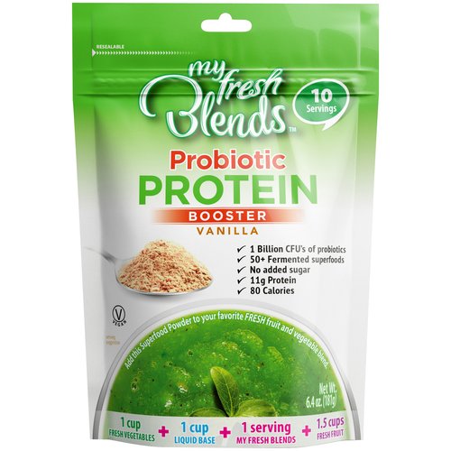 Diet info for PROBIOTIC PROTEIN BOOSTER, VANILLA - Spoonful
