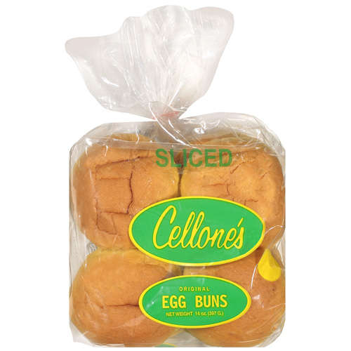 Cellone's: Egg Sliced Buns, 8 ct Ingredients | Spoonful