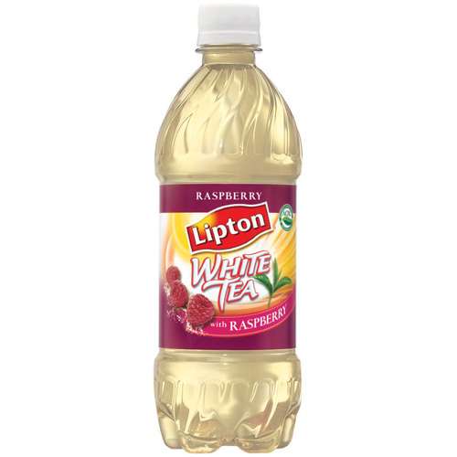 Diet info for Lipton White Tea with Raspberry, 20 Fl. Oz. - Spoonful