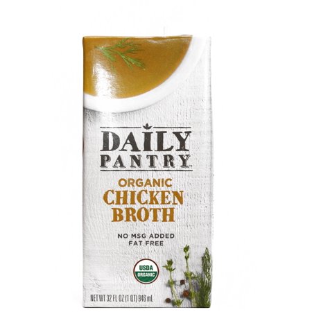 Daily Pantry, Organic Chicken Broth - Spoonful