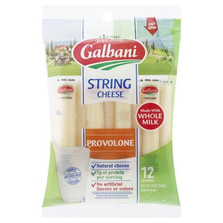 Galbani Provolone String Cheese - 12 Oz Ingredients | Spoonful