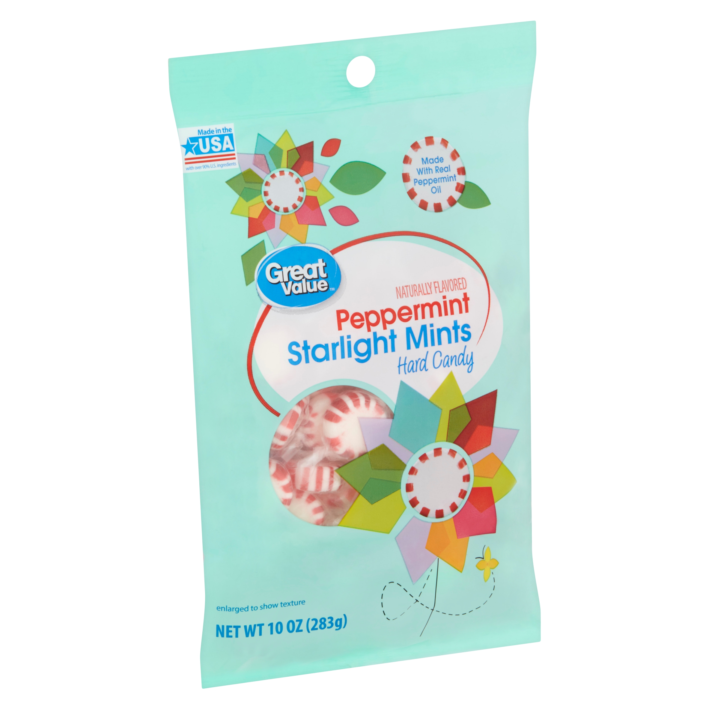 PEPPERMINT STARLIGHT MINTS FLAVORED HARD CANDY, PEPPERMINT STARLIGHT ...