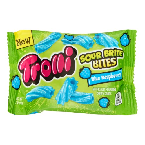 Diet info for TROLLI, SOUR BRITE BITES, ARTIFICIALLY FLAVORED CHEWY ...