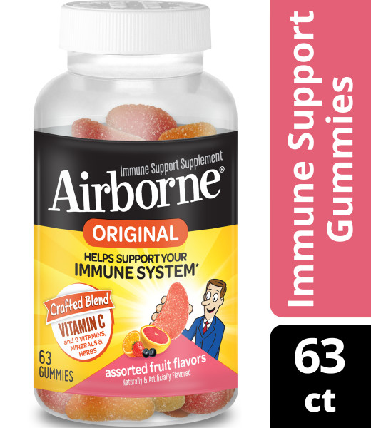 Airborne-original-gummies-assorted-fruit-flavors Review - Hidden ...