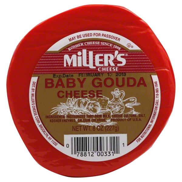 Millers Cheese Millers Cheese Cheese, 8 oz Ingredients | Spoonful