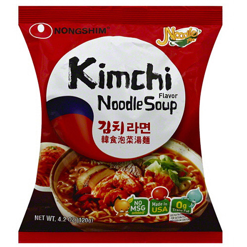 Diet info for Nongshim Kimchi Flavor Noodle Soup Mix, 4.2 oz, (Pack of ...