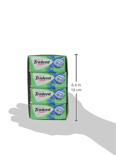Diet info for TRIDENT, SUGAR FREE GUM WITH XYLITOL, MINTY SWEET TWIST ...