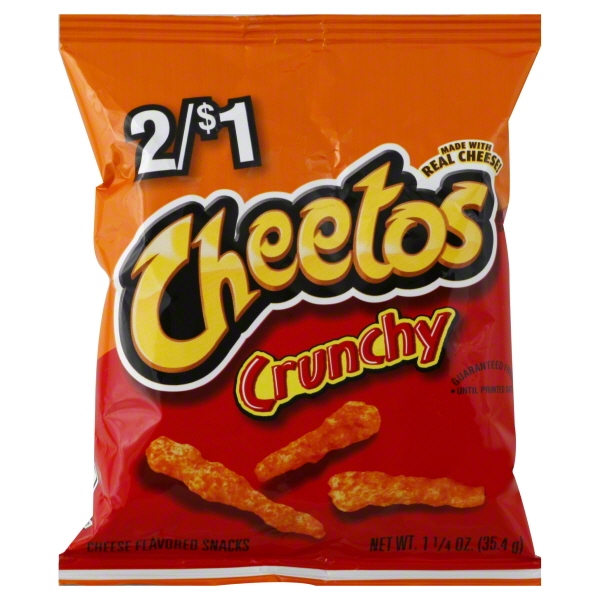 Diet info for Cheetos Crunchy Cheese Flavored Snacks - 1.25oz - Spoonful