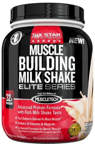 Muscle-building-milk-shake-elite-series-vanilla-cream Review ...