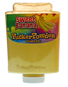 Diet info for Sweet Banana Pucker Powder Candy Art - 9.5 Oz Bottle ...