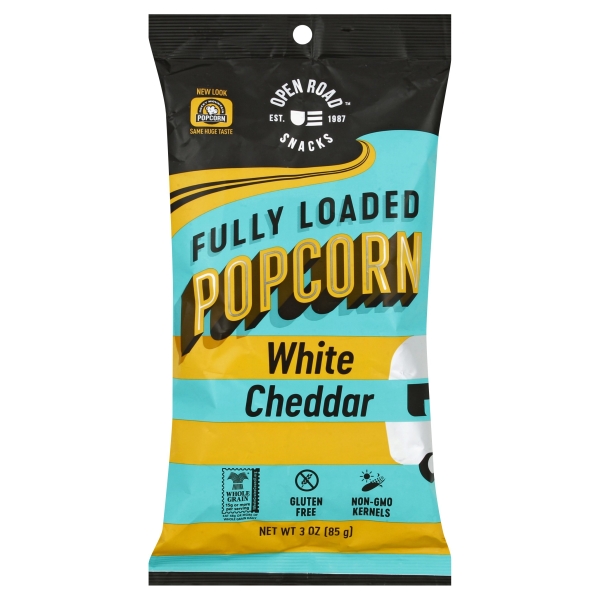 Diet info for Rocky Mountain Rocky Mtn White Cheddar Popcorn 3.0 Oz ...