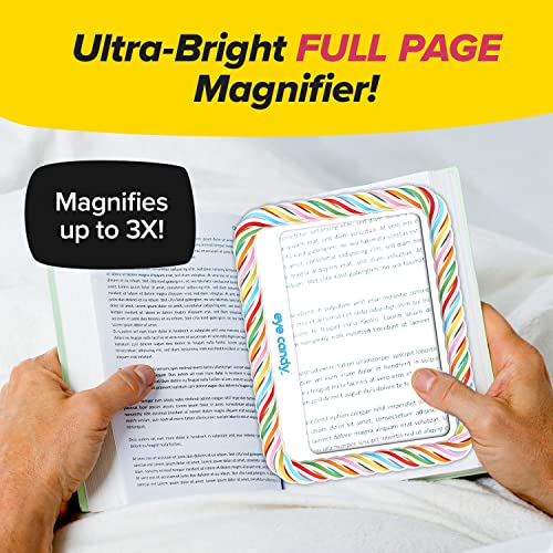 BulbHead Eye Candy Full Page Magnifier Glass 1 Pk