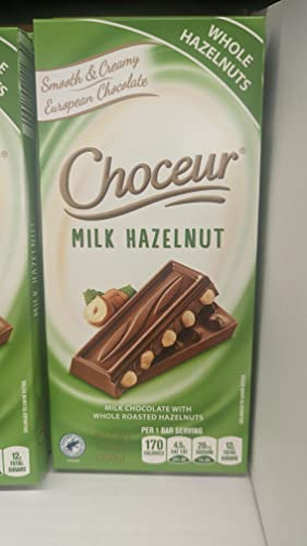 Diet info for Choceur Milk Hazelnut - Spoonful
