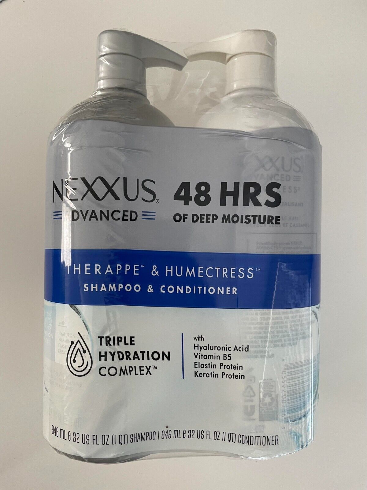 Nexxus Advanced Therappe Shampoo and Humectress Conditioner 32 Fl Oz (2 ...