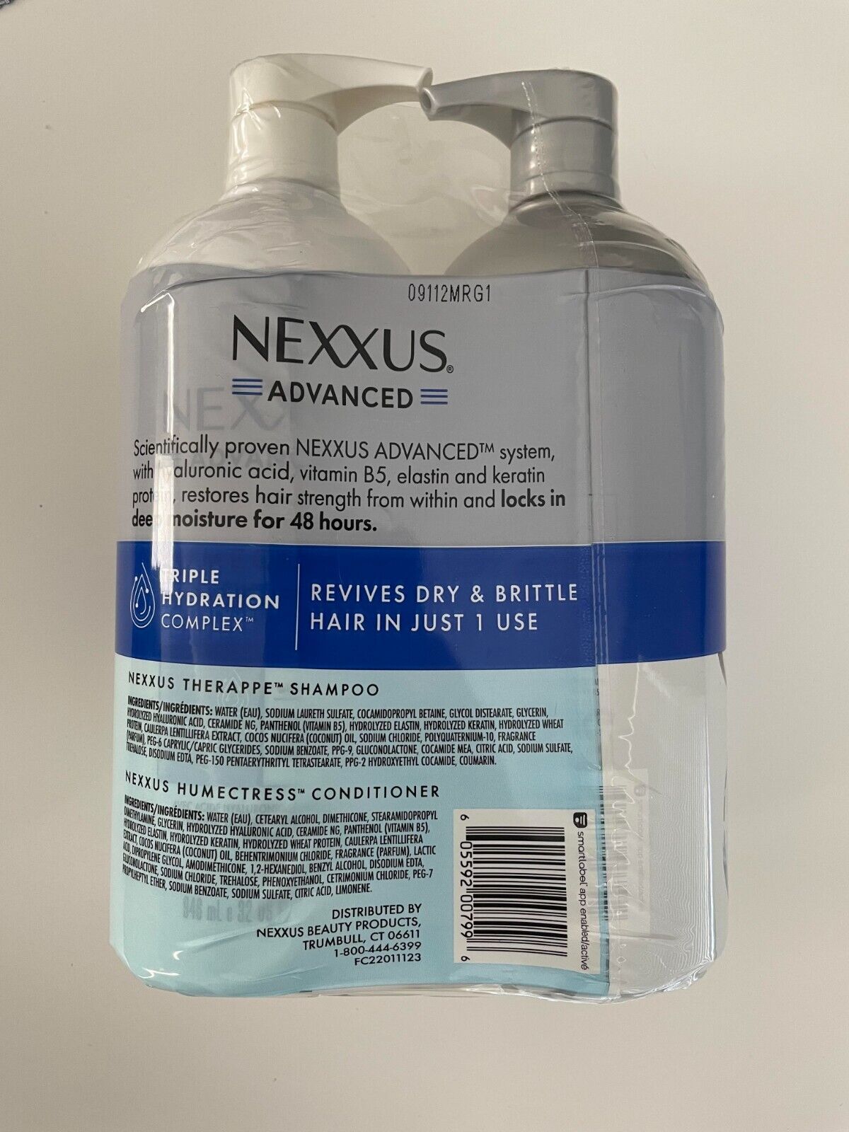 Nexxus Advanced Therappe Shampoo and Humectress Conditioner 32 Fl Oz (2 ...
