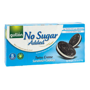 Diet info for Gullon No Sugar Added Cream Sandwich, 7.4 Oz - Spoonful
