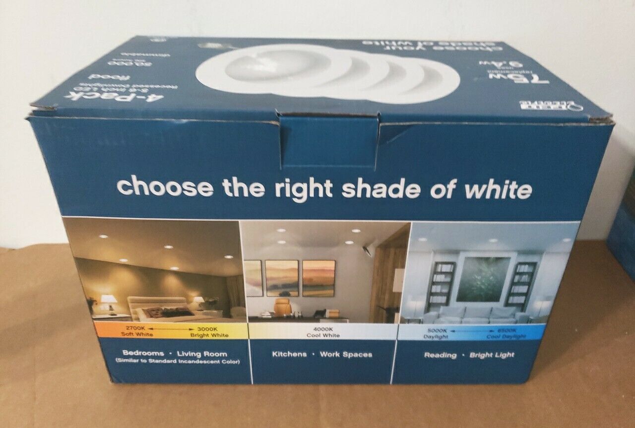 Feit Electric 75W Replacement 5-CCT LED Recessed Downlight 4 Pack