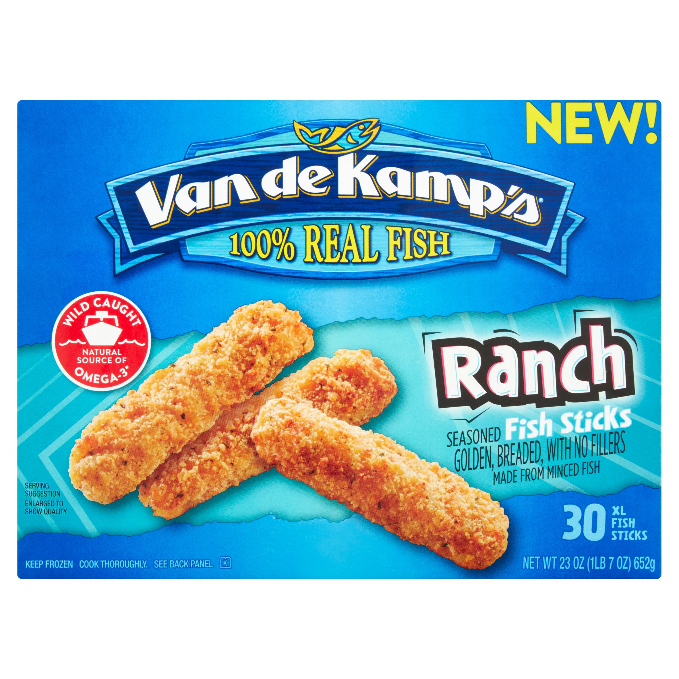 Diet info for RANCH SEASONED FISH STICKS - Spoonful