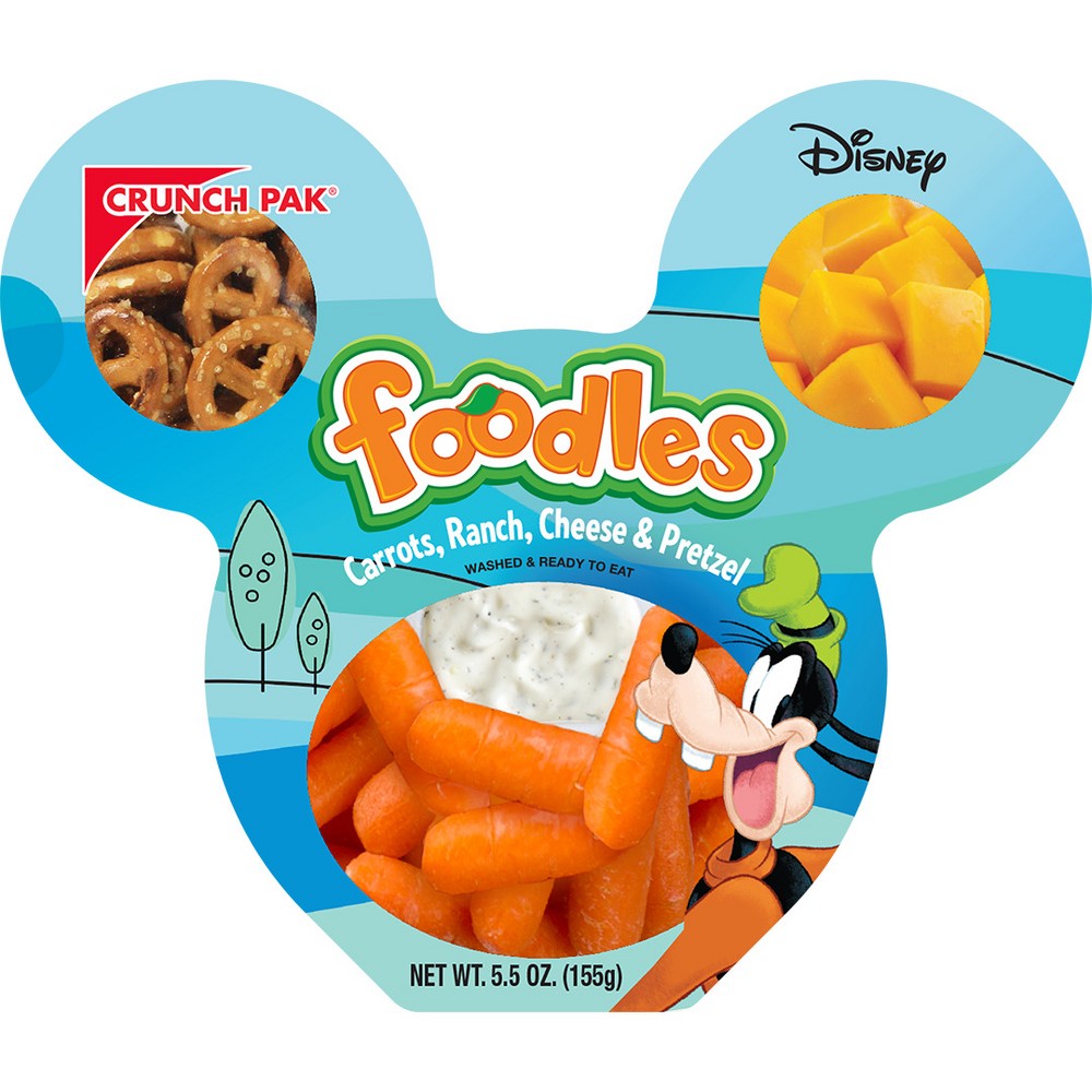 Diet info for Crunch Pak Disney Foodles Carrot, Ranch, Cheese & Pretzel ...
