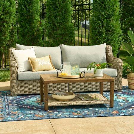 Better Homes Gardens 2 Piece Outdoor Sofa Coffee Table