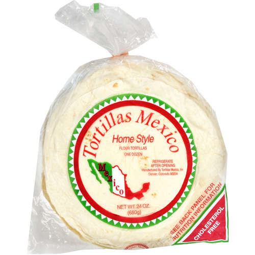 Tortillas Mexico Home Style 8-inch Flour Tortillas 12-ct (24 oz ...