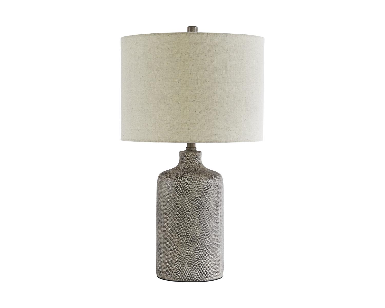 Signature Design by Ashley Linus Ceramic Table Lamp, One Size, Black